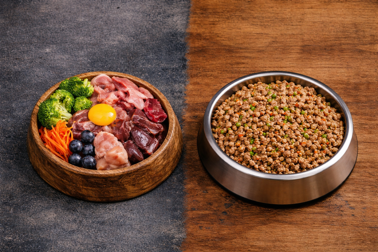 BARF vs Cocinado: ¿Qué es mejor para perros y gatos?